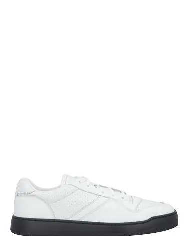 DOUCAL'S Sneakers In Calfskin - White