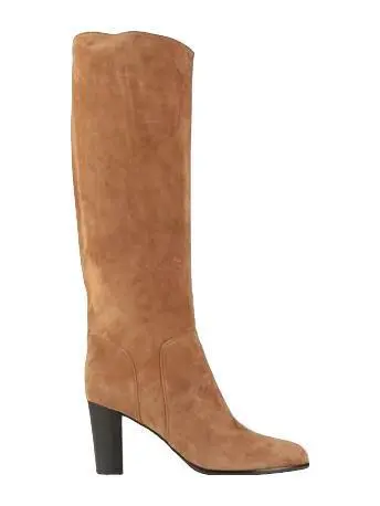 SERGIO ROSSI Leather Boots - Beige