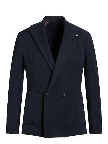 BERNA Blazer Charcoal Size Polyester, Viscose, Elastane - Blue