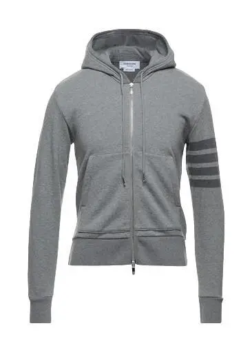 Thom Browne Cotton Fleece Sweatshirt - Grey