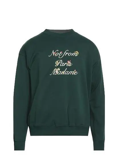 Drole De Monsieur Cotton Sweatshirt - Green
