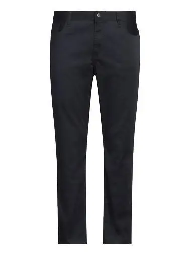 Armani Exchange Tapered Slim-fit Twill Trousers - Navy