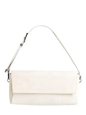 Brunello Cucinelli Leather Baguette Bag - Ivory