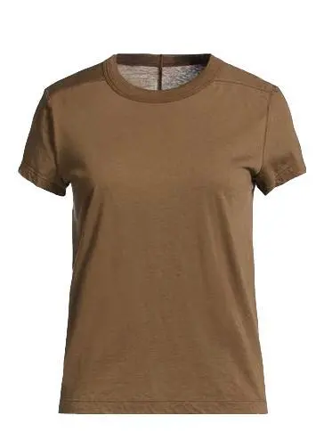 Rick Owens T-shirt In Cotton And Cashmere - Green