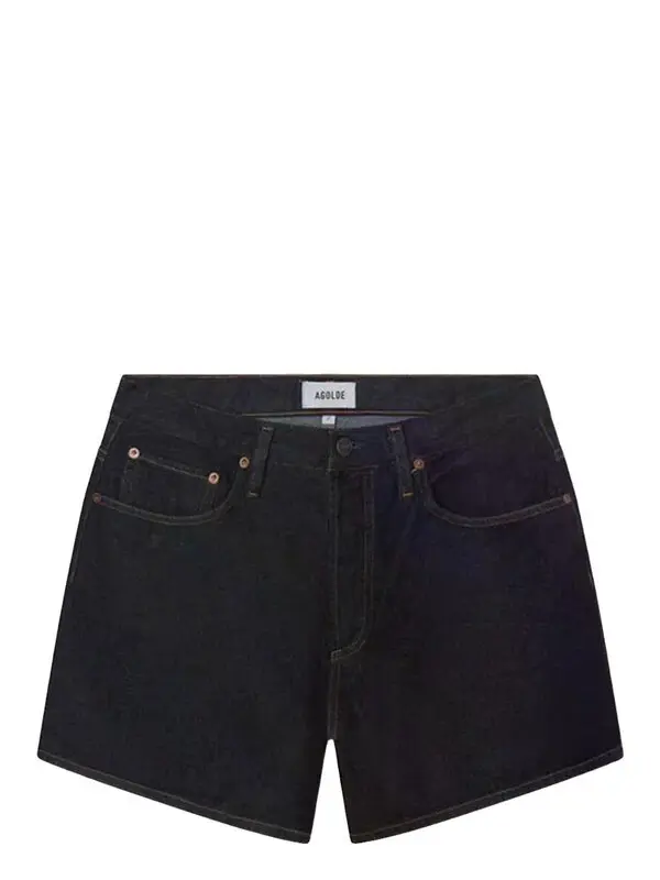 AGOLDE Leith Denim Shorts - Blue