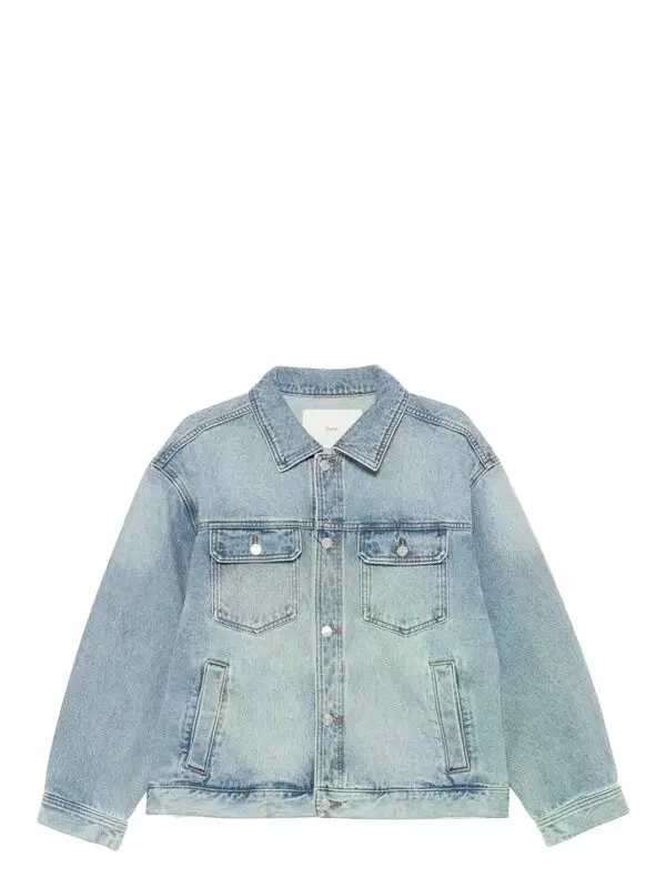 DUNST Flap-pocket Denim Jacket - Blue