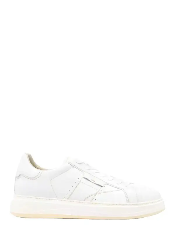 Woolrich Arrow Perforated Panel Sneakers - White