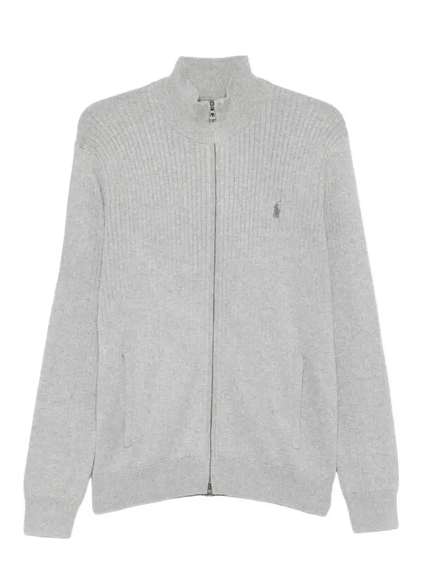 Polo Ralph Lauren Zip-up Cardigan - Grey