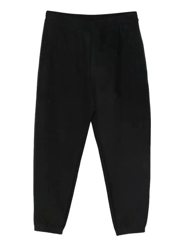 Emporio Armani Patterned Track Pants - Blue