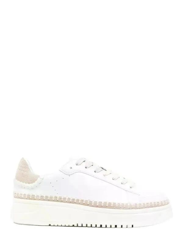 Emporio Armani Platform Sneakers - White