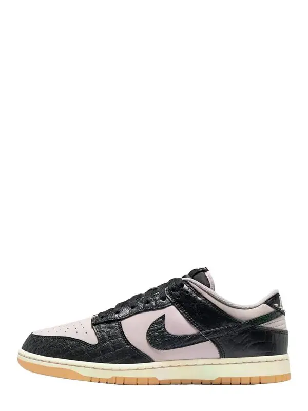 Nike Dunk Low Retro Crocodile Sneakers - Black