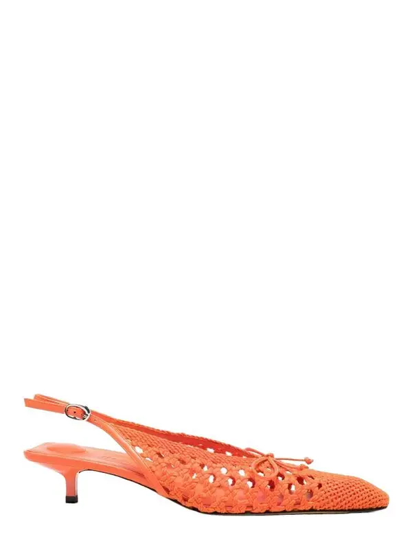 Jacquemus Duelo Slingback Pumps - Orange