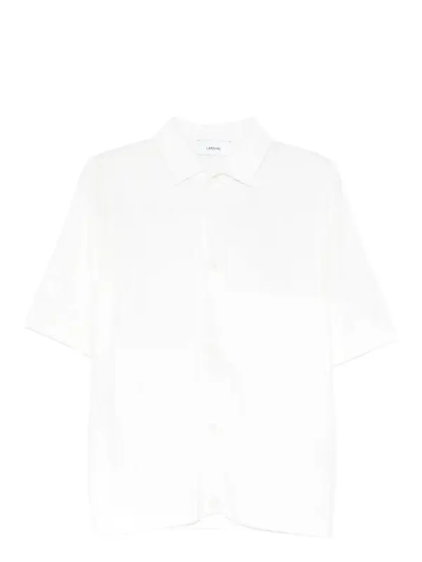 LARDINI Cotton Shirt - White