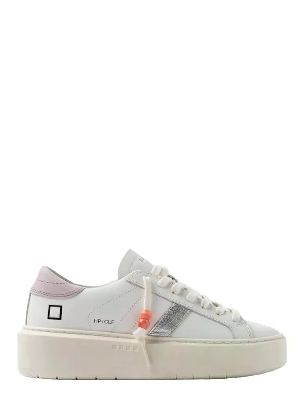 D.a.t.e. Hill Stripe-detail Sneakers - White