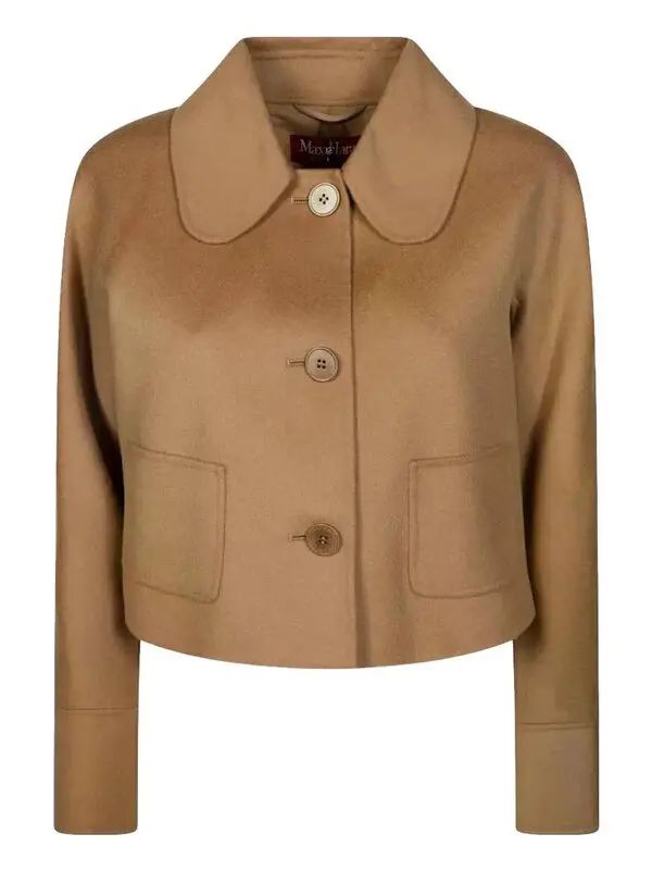 Max Mara Triumph Cropped Jacket - Brown
