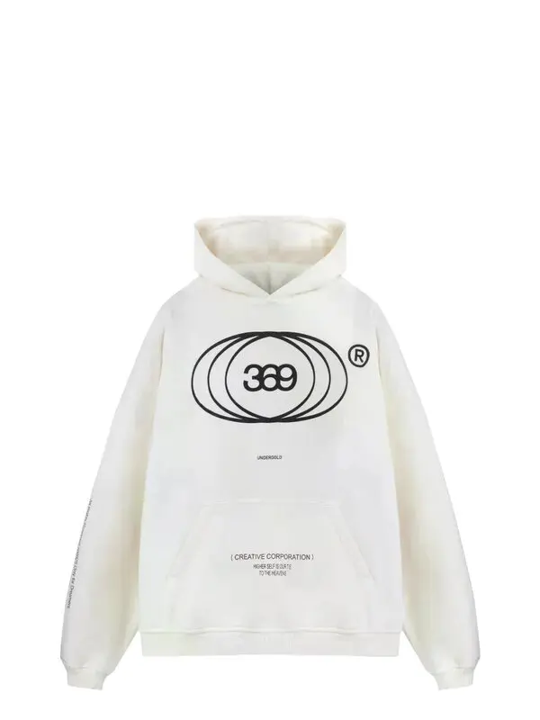 UNDERGOLD Graphic Print Hoodie - Neutrals