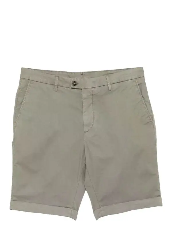 Corneliani Cuffed Shorts - Green