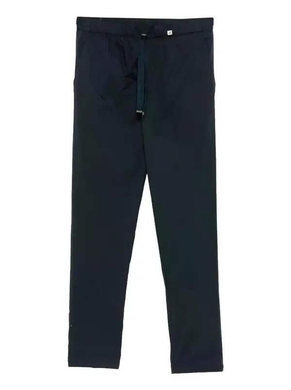 MYTHS Elasticated-waistband Trousers - Blue