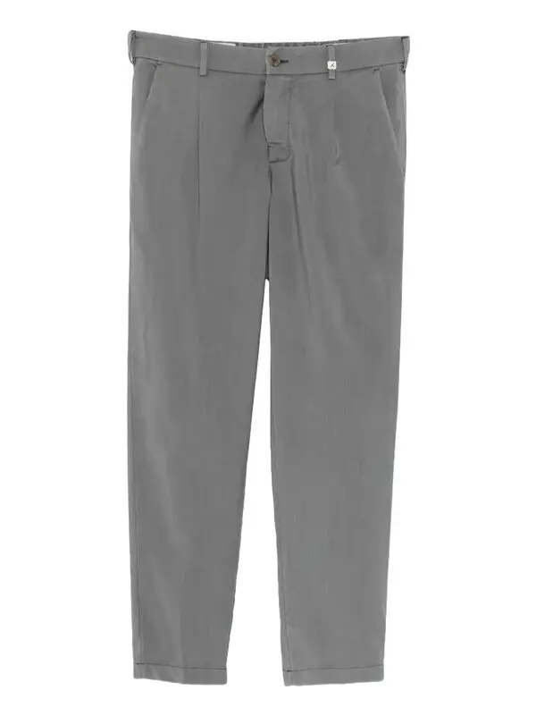 MYTHS Pleated Trousers - Grey