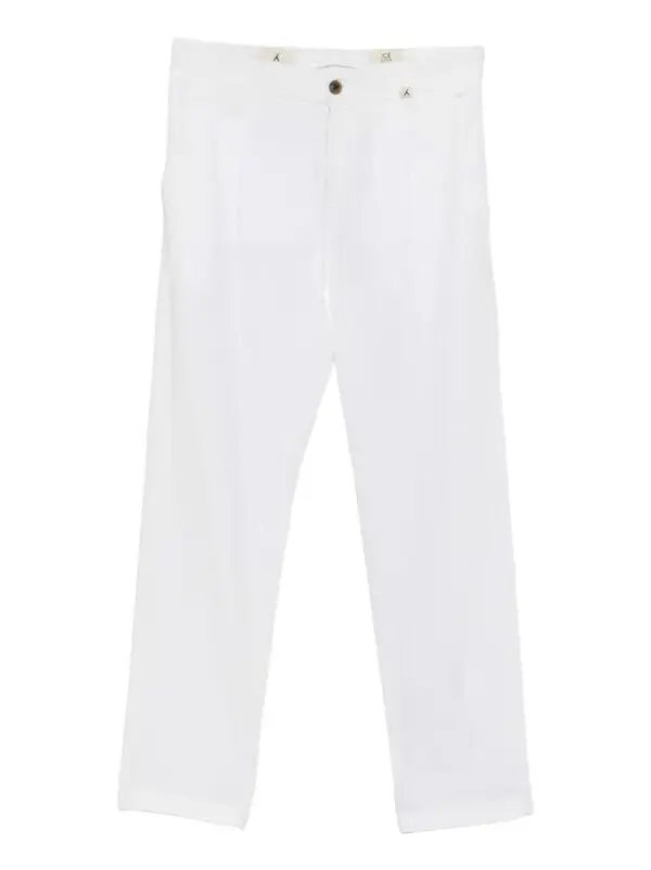 MYTHS Pleated Trousers - White