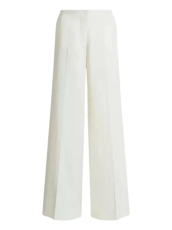 Alberta Ferretti Wide-leg Trousers - White