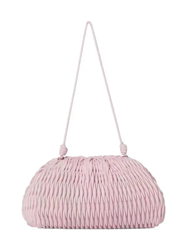 A.L.C. Elio Pleated Clutch Bag - Pink