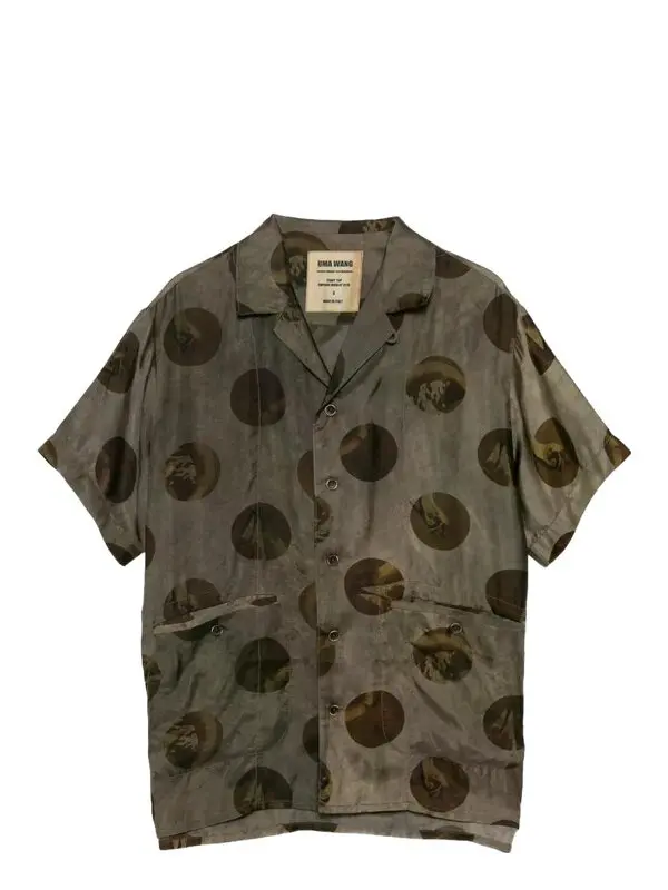 UMA WANG Terry Shirt - Brown