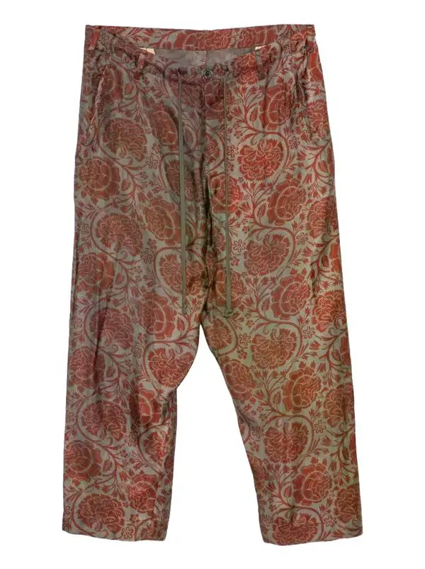 UMA WANG Perch Trousers - Red