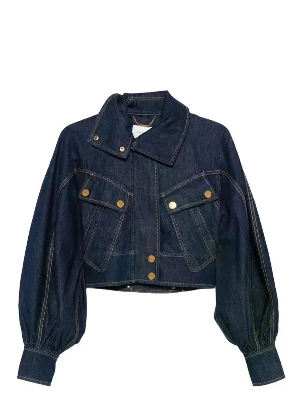 Zimmermann Luna Denim Jacket - Blue