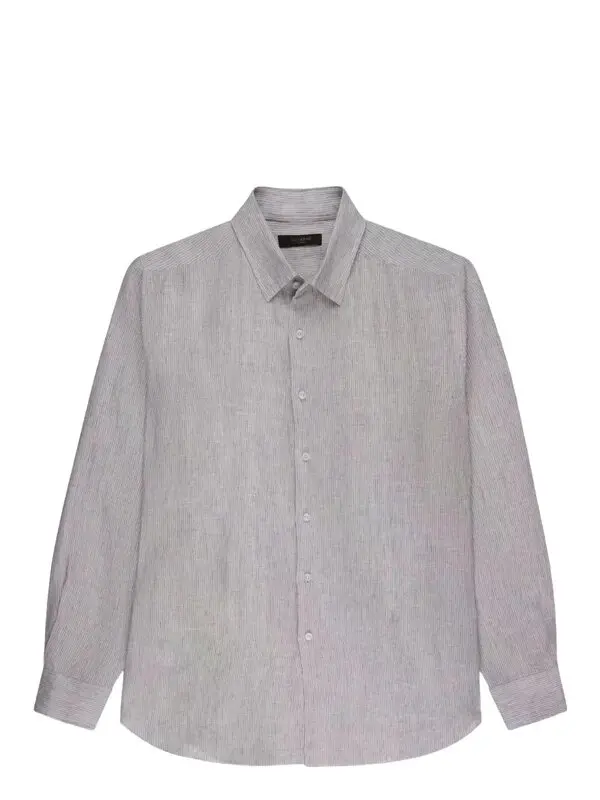 GLANSHIRT Linen Shirt - Brown