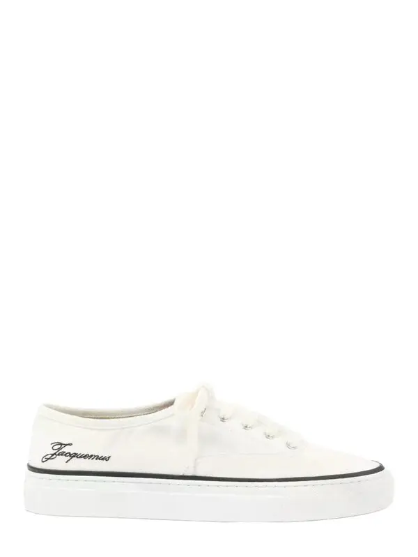 Jacquemus Fefe Lace-up Sneakers - White
