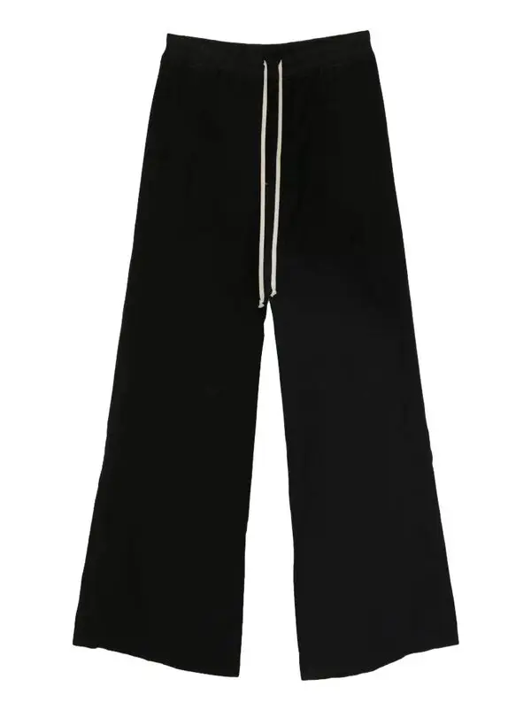 Rick Owens Wide-leg Drawstring Trousers - Black