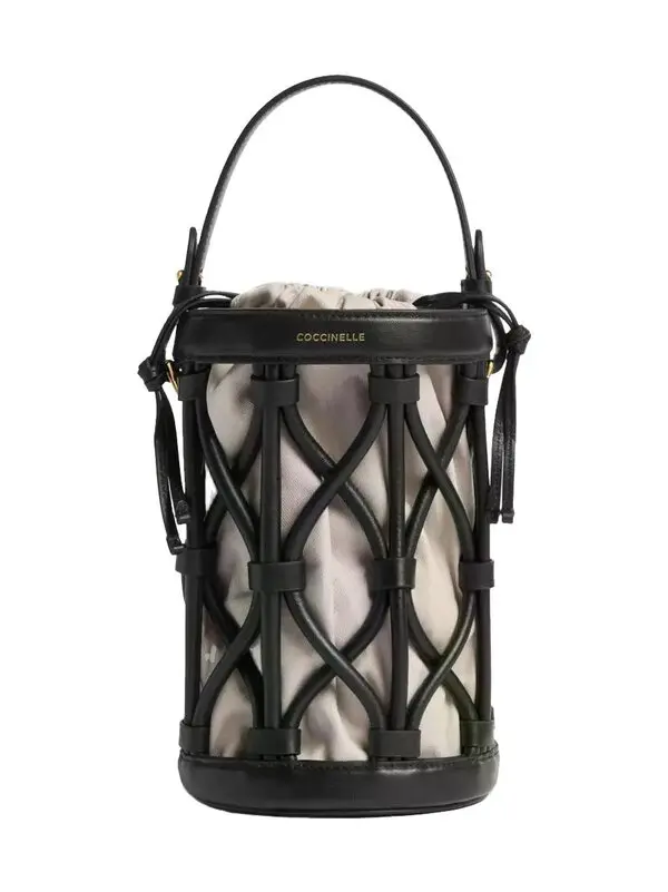 COCCINELLE Small Koi Bucket Bag - Black