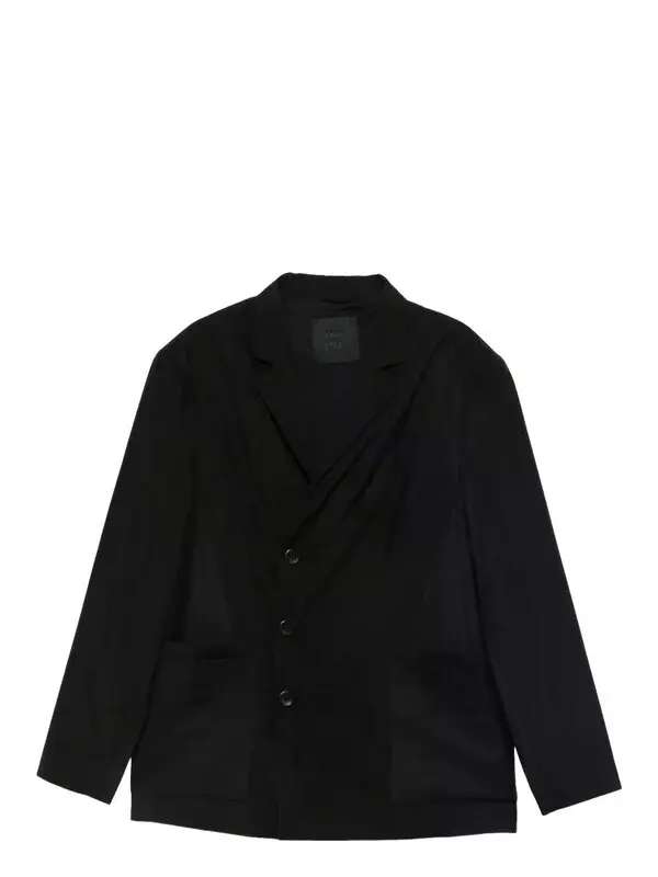 FREI-MUT Balerno Button Coat - Black