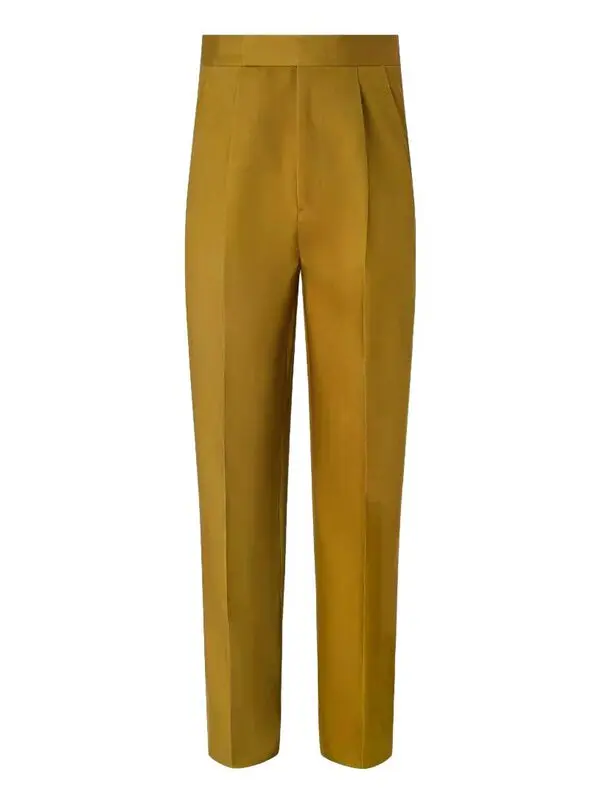 Zegna Pleated Trousers - Green