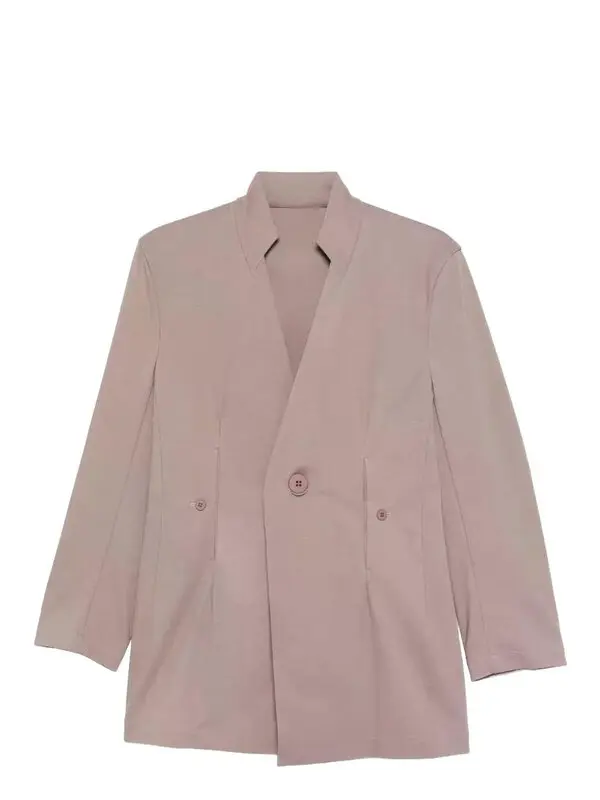 Issey Miyake Button-fastening Single-breasted Blazer - Neutrals