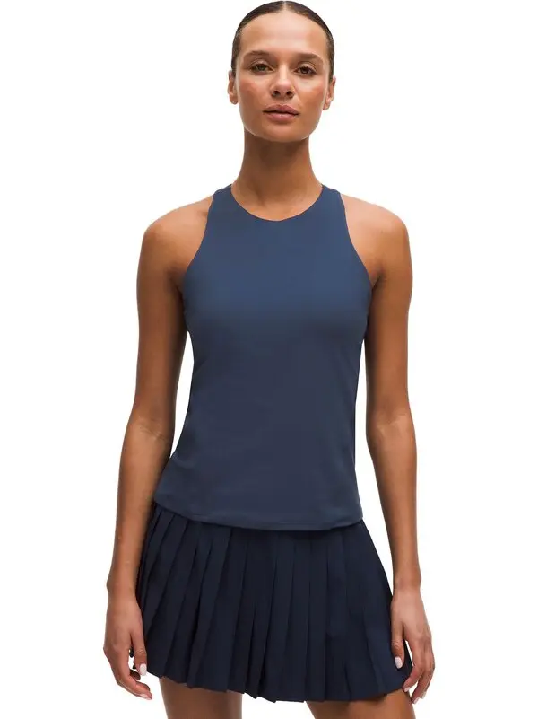 Lululemon Racerback High-neck Tennis Tank Top - Club Blue