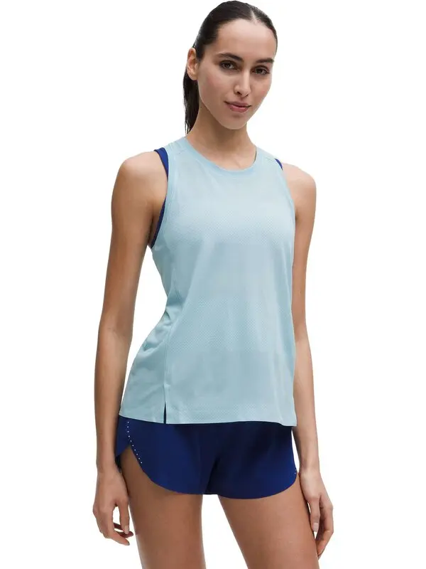 Lululemon Fast And Free Singlet - Foam Cloud