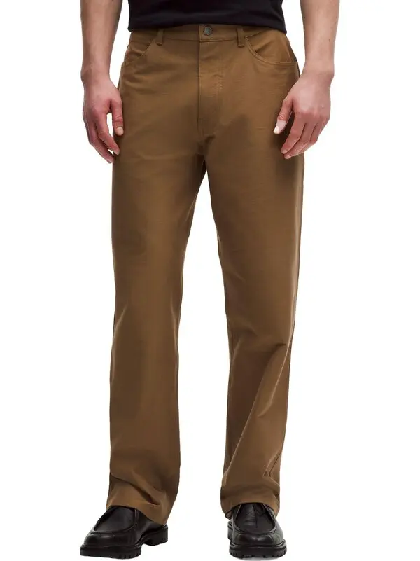 Lululemon Easyfive Loose-straight Pant 32l - Camel Brown