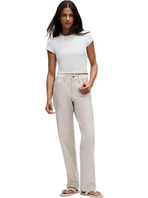 Lululemon Relaxed Straight Leg Pant - Downtown Tan