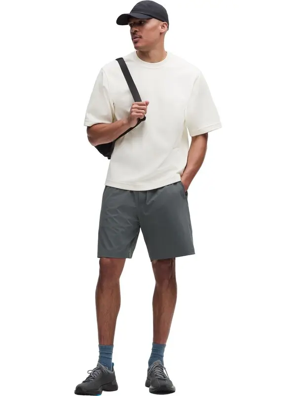 Lululemon Zero Tucks Relaxed-fit Short 8 - Oil Grey