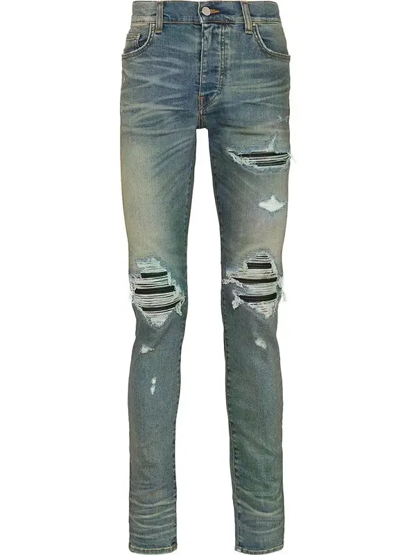 Amiri Mx1 Slim-leg Jeans - Blue