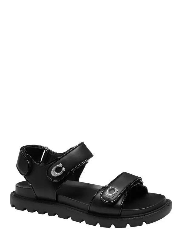 COACH Brynn Sandal - Black