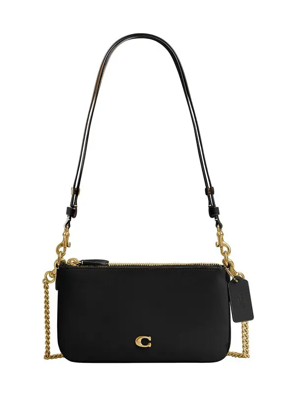 COACH Audrey Crossbody Bag - Brass/black