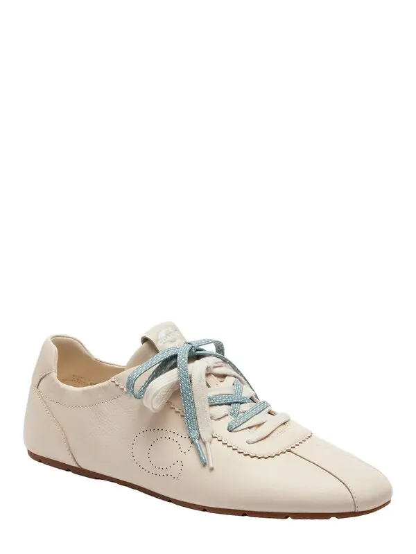 COACH Soft Leather Sneakers - Chalk