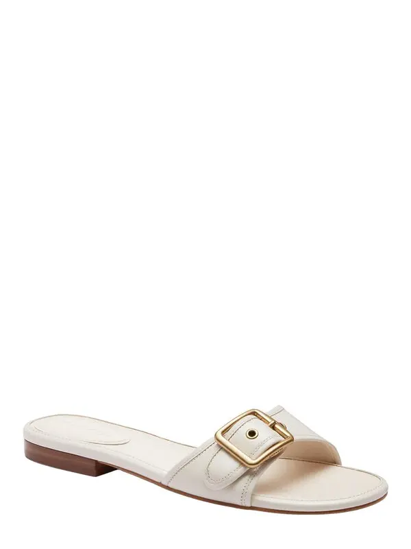 COACH Margot Flat Sandal - Chalk