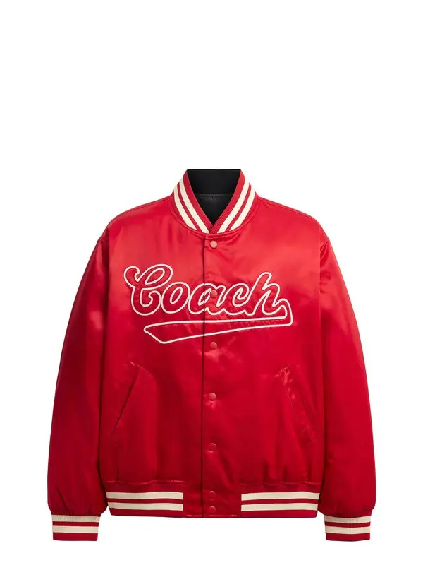 COACH Reversible Souvenir Jacket - Red Multi