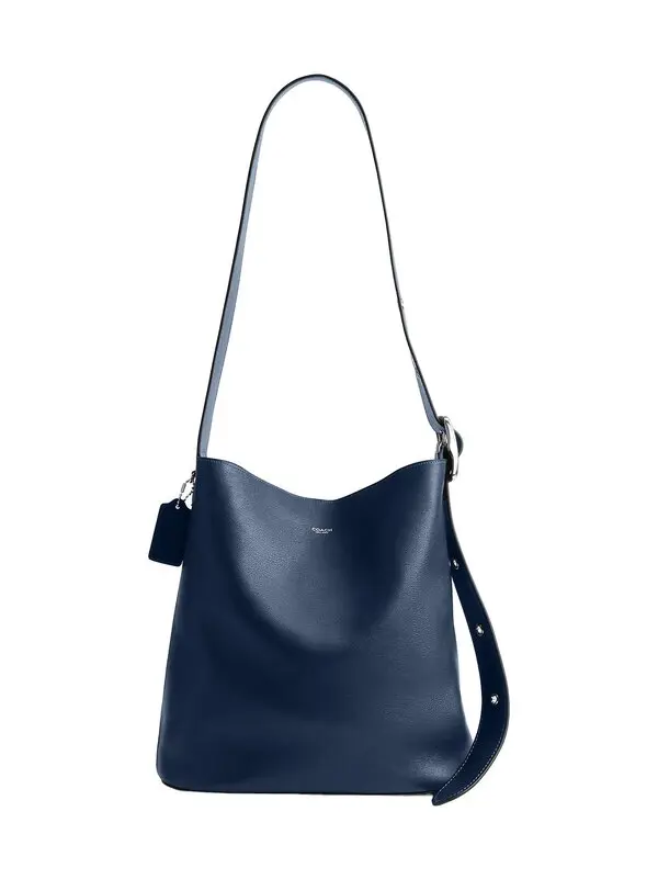 COACH Bleecker Bucket Bag 36 - Navy