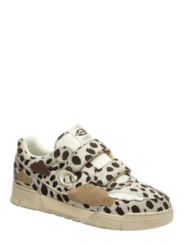 COACH Double Strap Soho Sneakers - Dalmation Multi