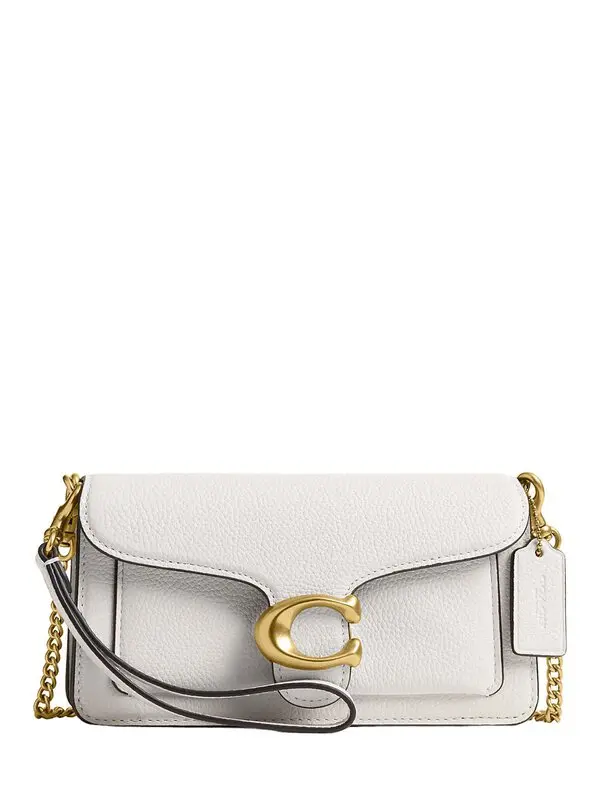 COACH Tabby Chain Crossbody Bag 19 - Brass/chalk